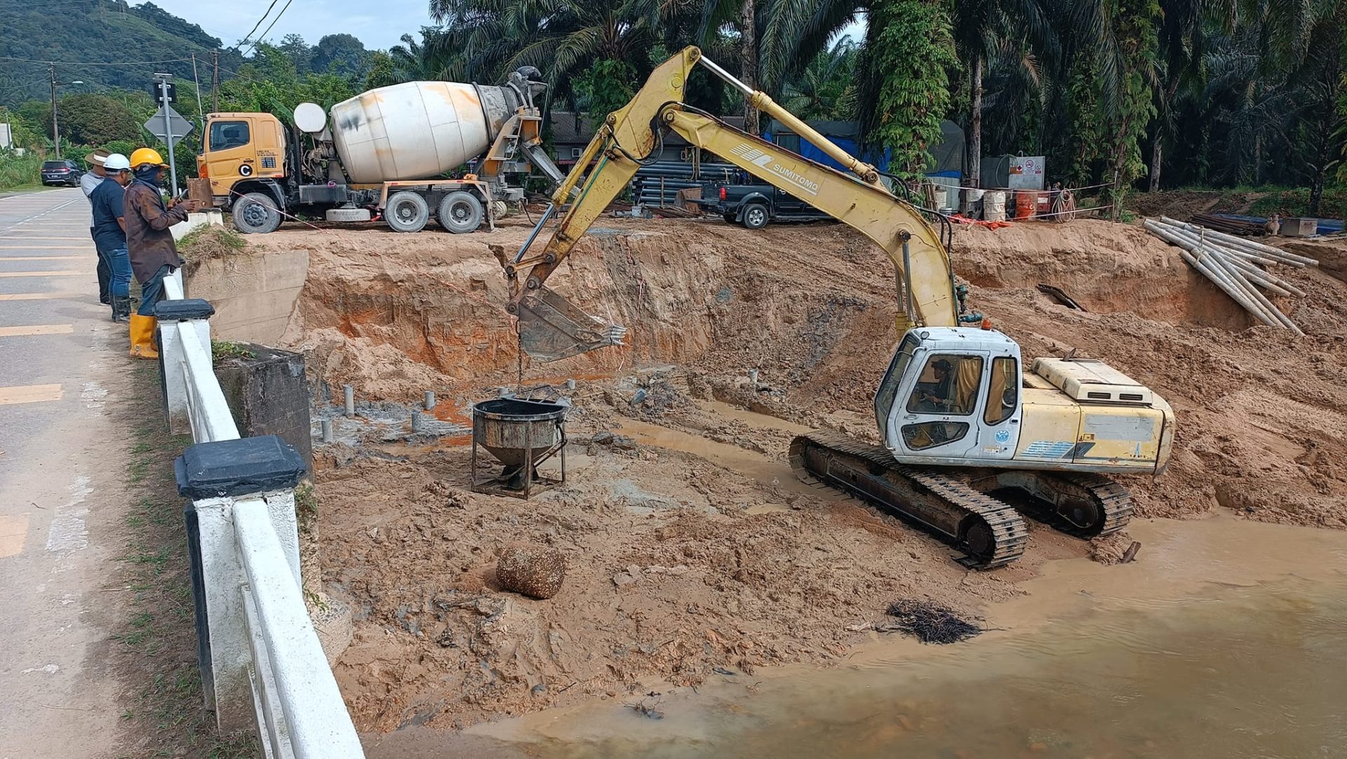 Batu Anti Kereta Kebal Era Perang Dunia Kedua Dijumpai Di Trolak