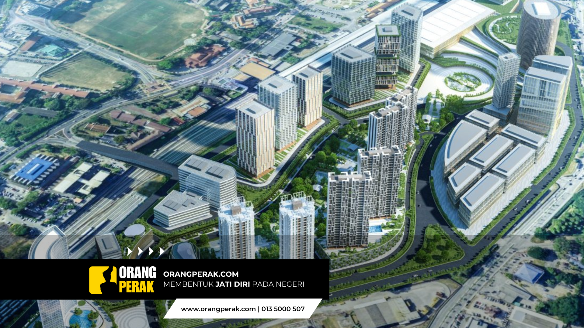 Ipoh Sentral Transformasi Bandar Raya Ipoh