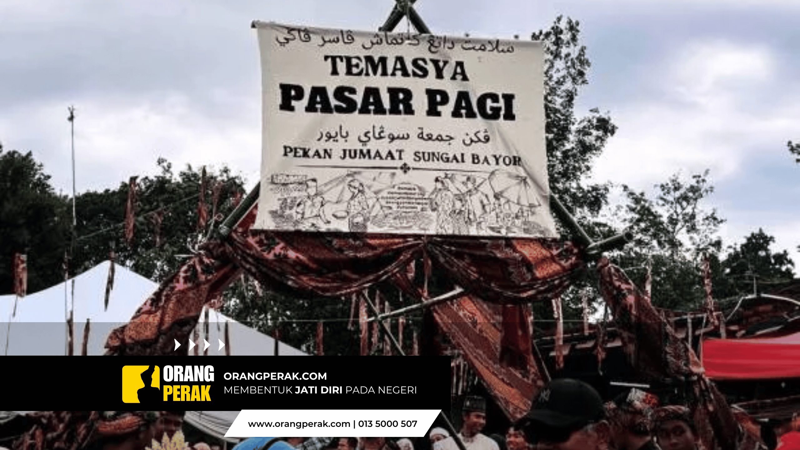 Pasar Pagi Sungai Bayor Raih Rekod MBOR: Pasar Pagi Terpanjang Malaysia